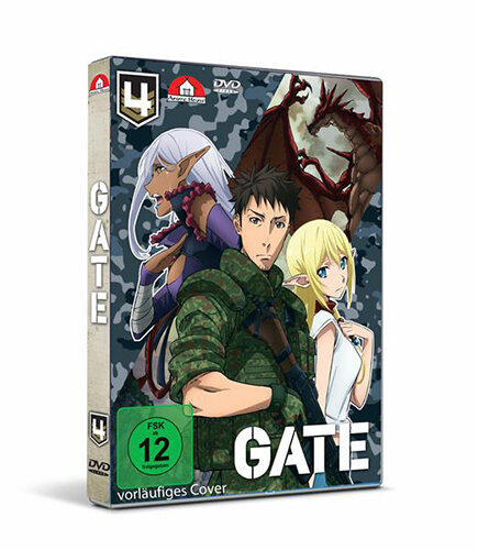 Anime: Gate Vol 4 DVD, 5,00