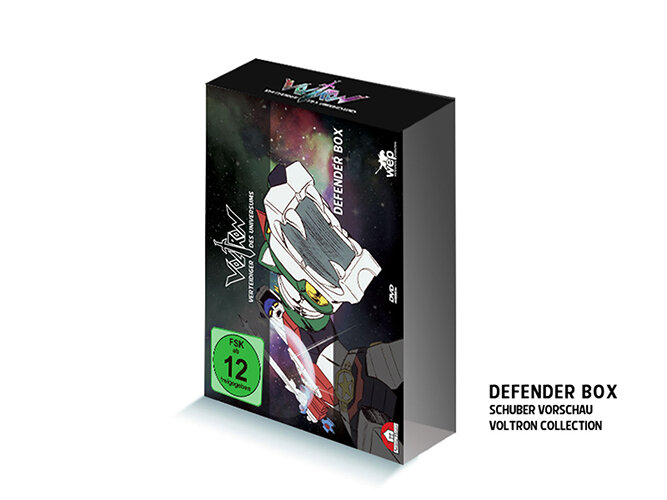 Anime: Voltron - Defender Box (12 DVD Box set), 69,95