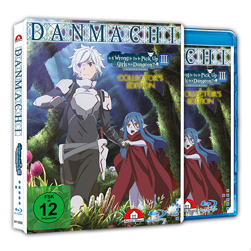 Danmachi - Familia Myth III - Blu-ray Bundle CE Vol. 1-4, 109,95