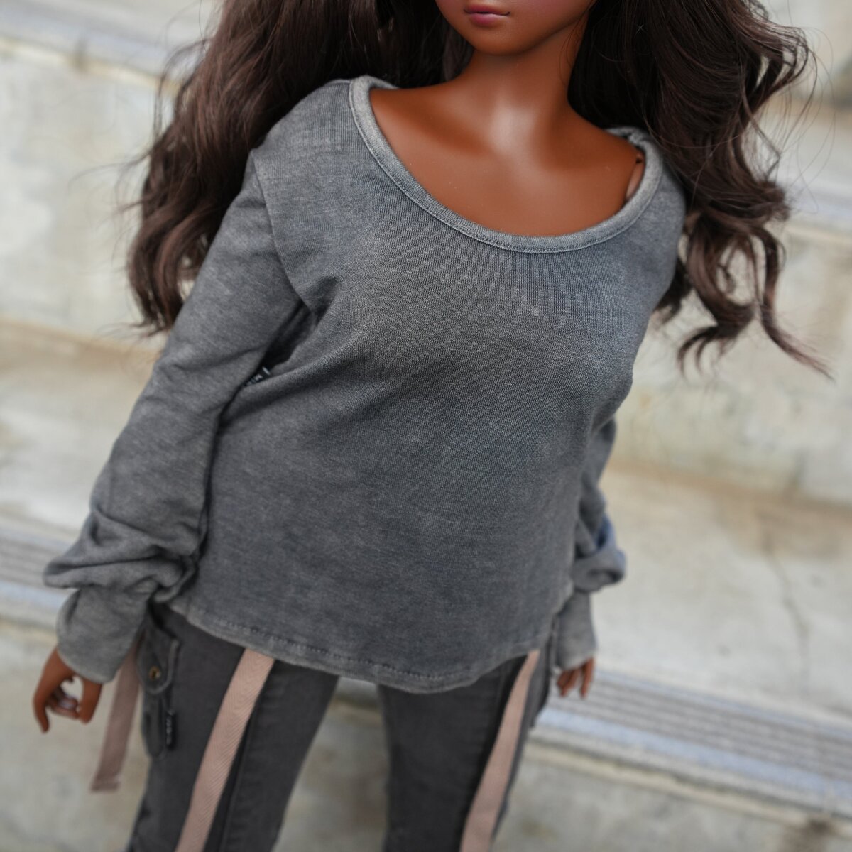 Baggy Weathered Sweater, 85,00