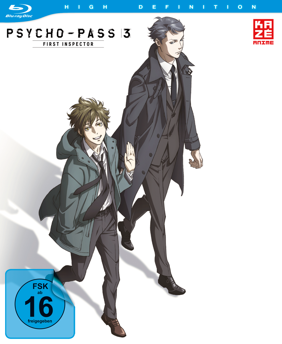 Psycho-Pass 3 Movie First Inspect. BR LE, 34,95